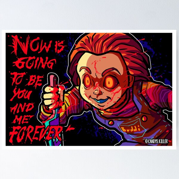 "Child's Play 2 - Kyle & Chucky" Poster for Sale by Christine Elise ...