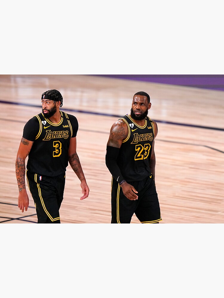 "LeBron James and Anthony Davis" Sticker for Sale by jakem221 | Redbubble