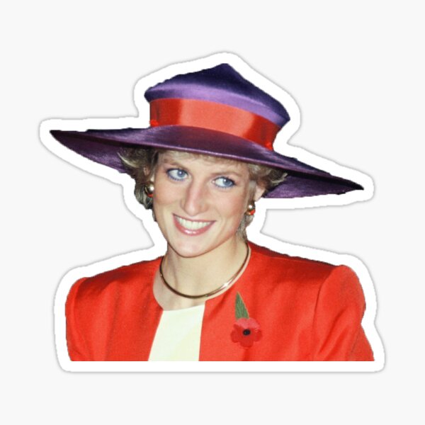 "Princess Diana" Sticker for Sale by francesdimare | Redbubble