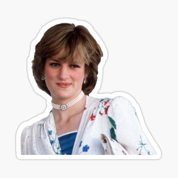 "Princess Diana" Sticker for Sale by francesdimare | Redbubble