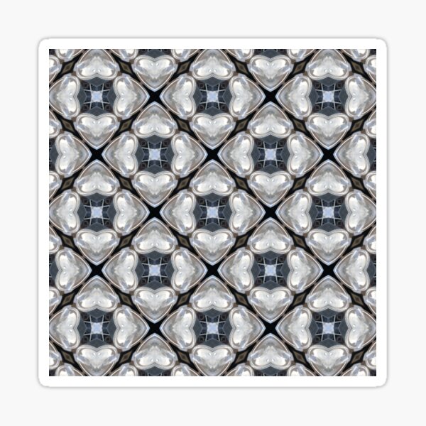 "Cold Blooded Chrome Hearts" Sticker by CeraSee | Redbubble