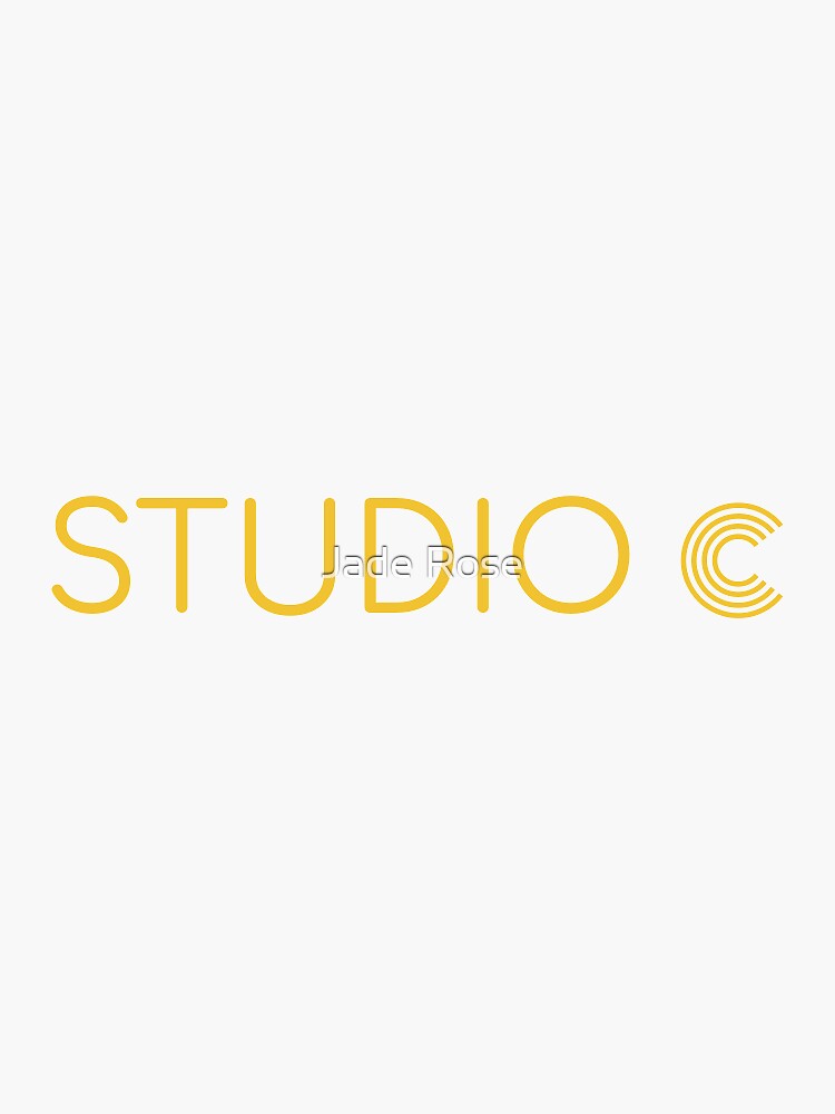 "Studio C logo" Sticker by lalalandgurl | Redbubble