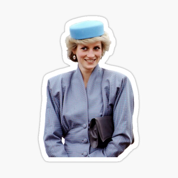 "Princess Diana" Sticker by francesdimare | Redbubble