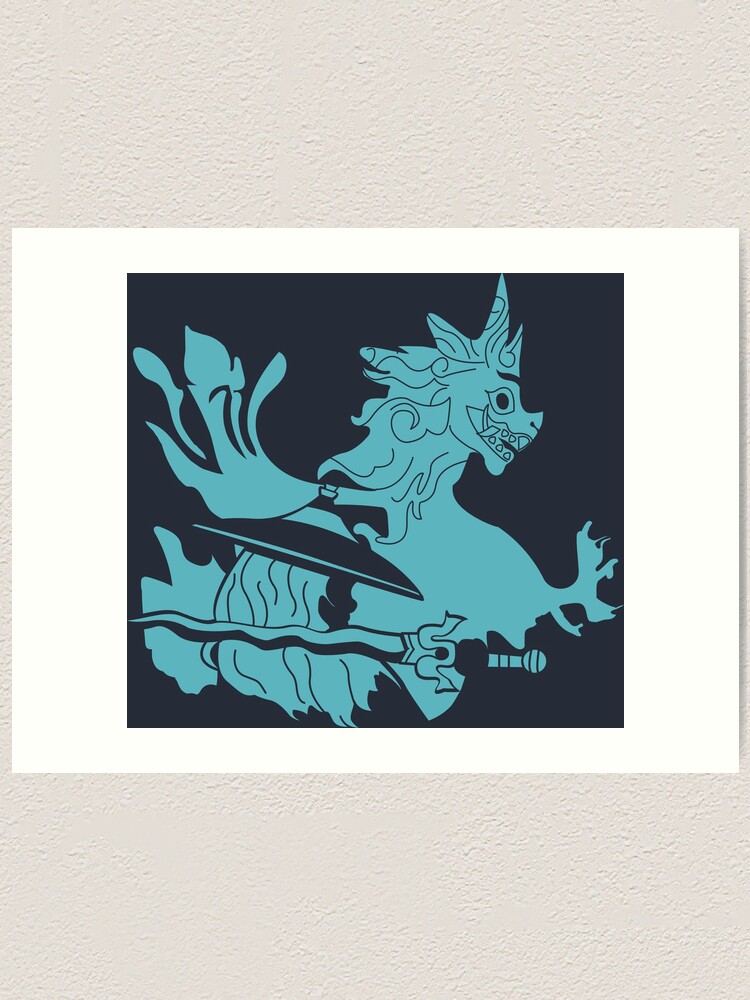 "Raya And The Last Dragon silhouette" Art Print by DenisseArt | Redbubble