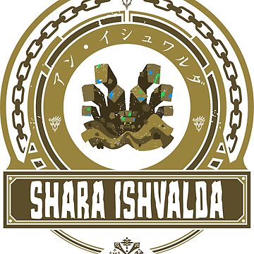"SHARA ISHVALDA - ORIGINAL EDITION" Sticker for Sale by exionstudios ...