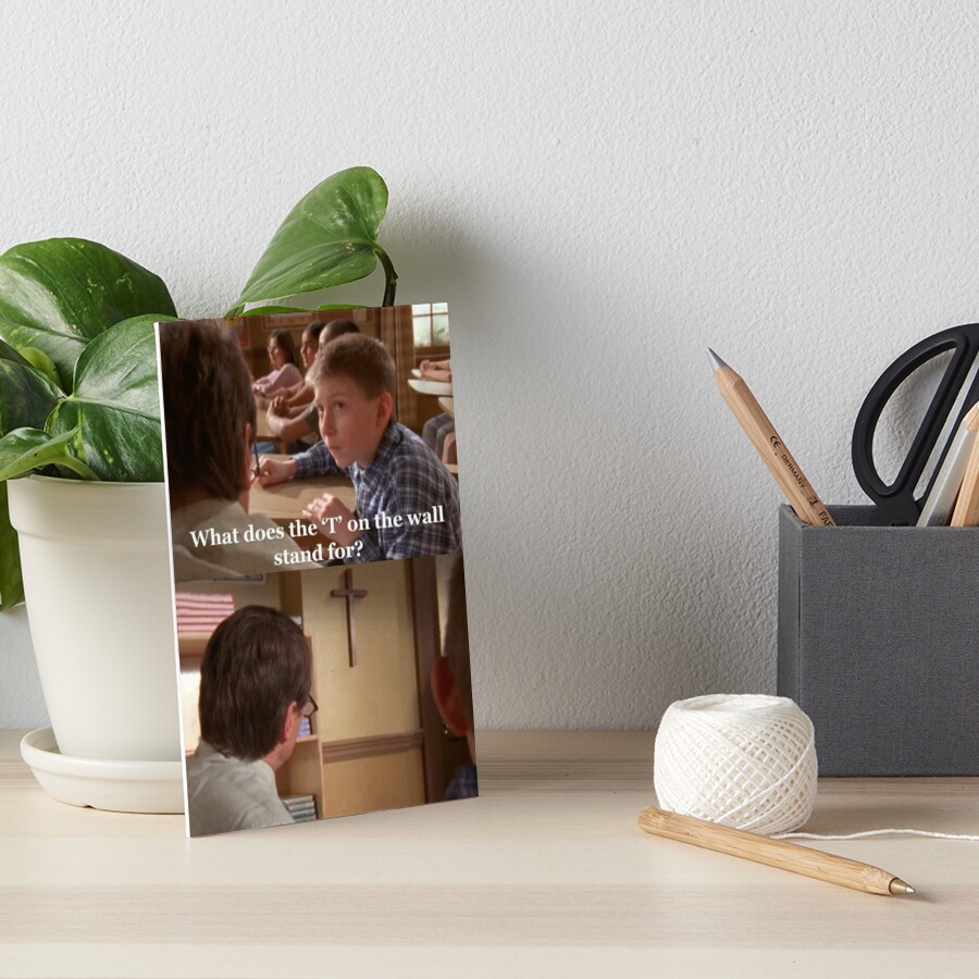 "Malcolm in the Middle Dewey Hal T On The Wall Parody Funny Meme ...