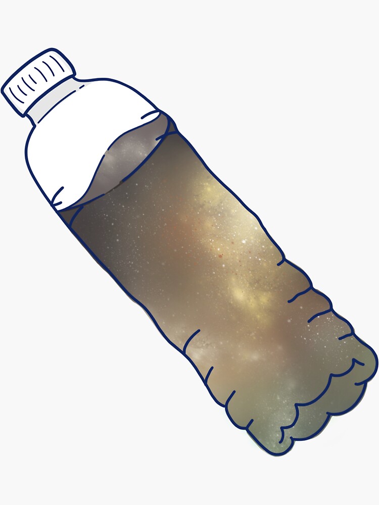 "Water bottle bo jack galaxy graphic" Sticker for Sale by E.K Spencer ...