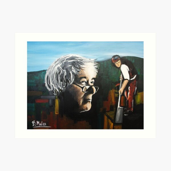 "Seamus Heaney - Digging" Art Print for Sale by BuyIrishArt | Redbubble