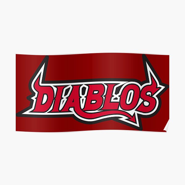 "Diablos Sports Logo" Poster by DavidAyala | Redbubble