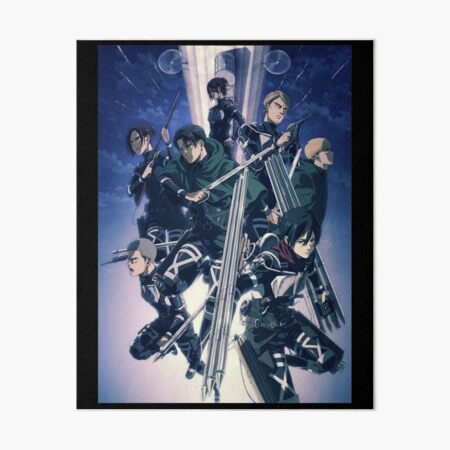 "Classic Ackerman Attack Character AOT Fans" Art Board Print for Sale ...