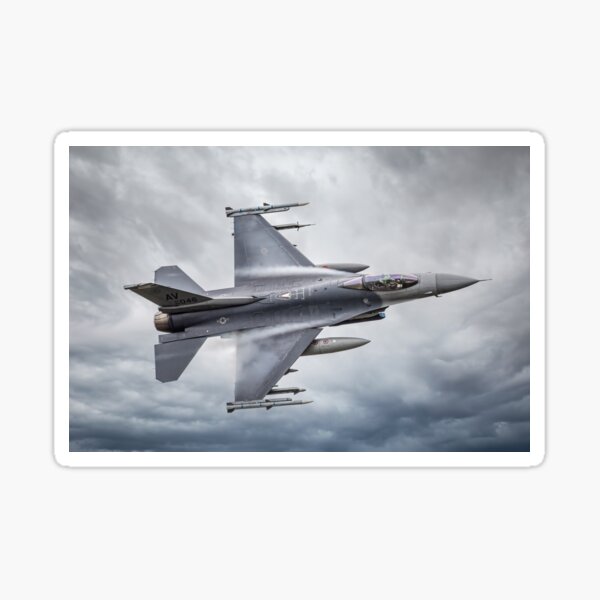 "F-16 Fighting Falcon" Sticker for Sale by stevesimages1 | Redbubble