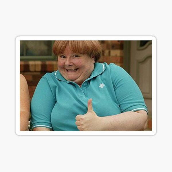 "kath & kim - sharon strzelecki" Sticker by chazindia | Redbubble