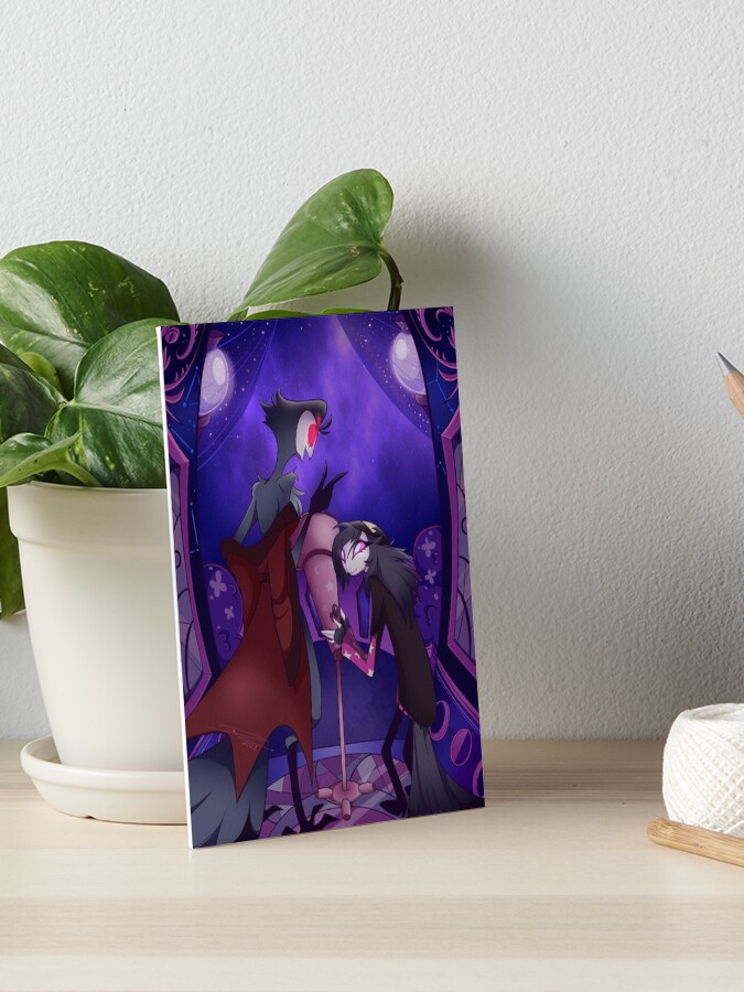 "Helluvaboss Stolas and Octavia" Art Board Print by Luckychan34 | Redbubble