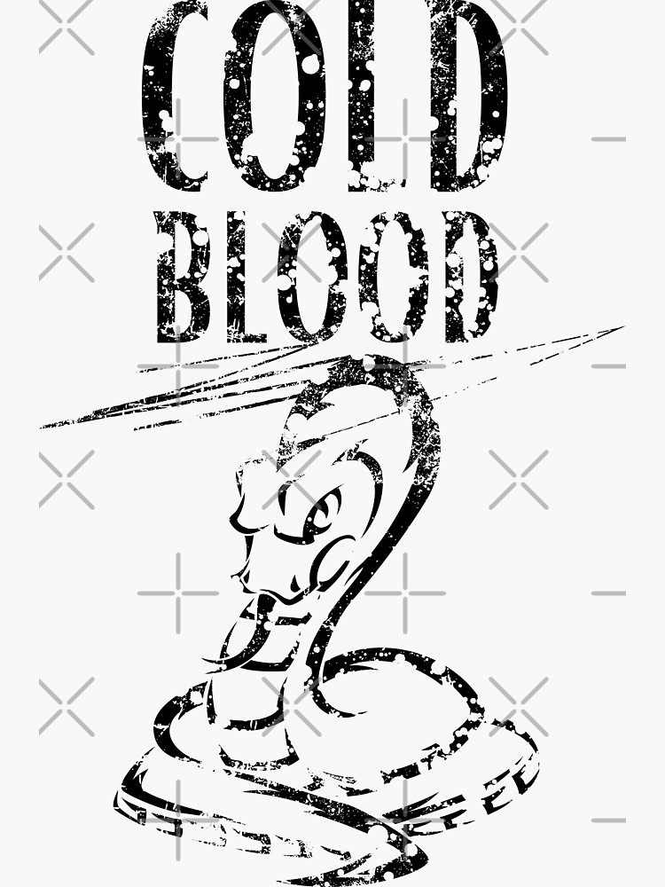 "Cold Blood - snake" Sticker for Sale by RIVEofficial | Redbubble