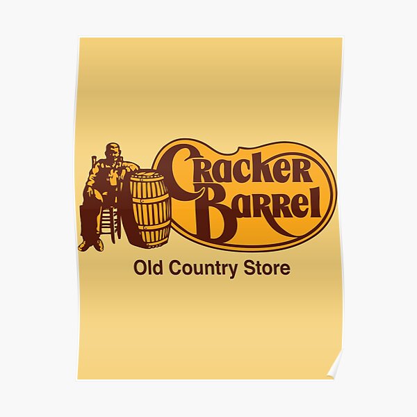 "Cracker Barrel Resto" Poster by CiBandle | Redbubble