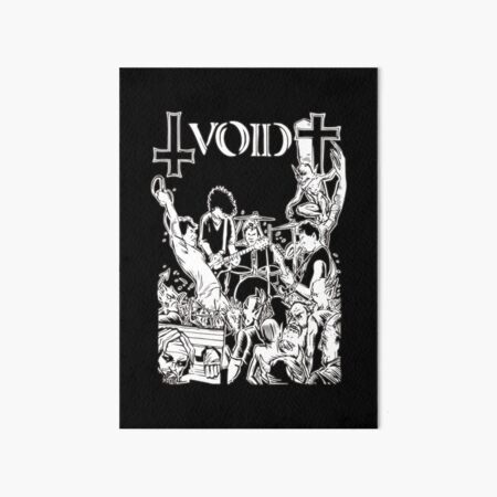 "Void Hardcore Punk 80s Void Hardcore Punk 80s" Art Board Print for ...