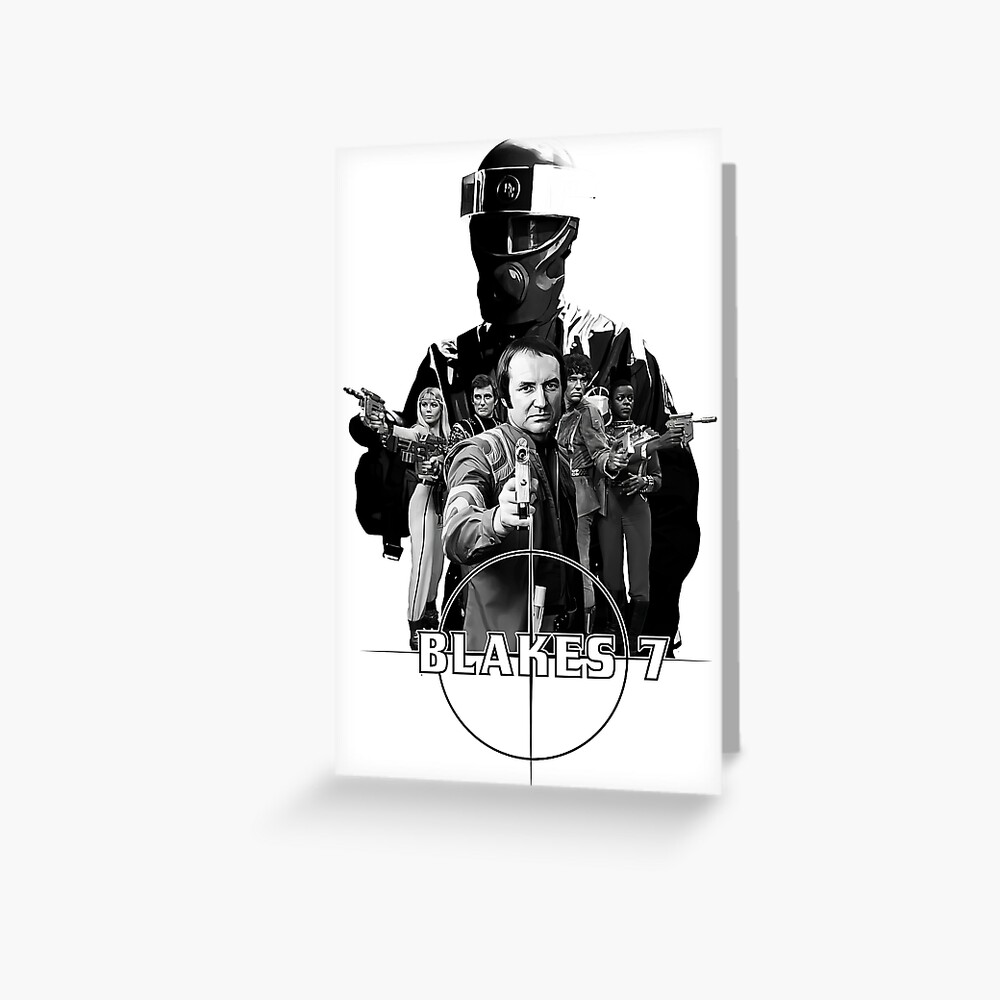 "Blake's 7 - Series 4 - Crew 'Blake'" Greeting Card for Sale by ...