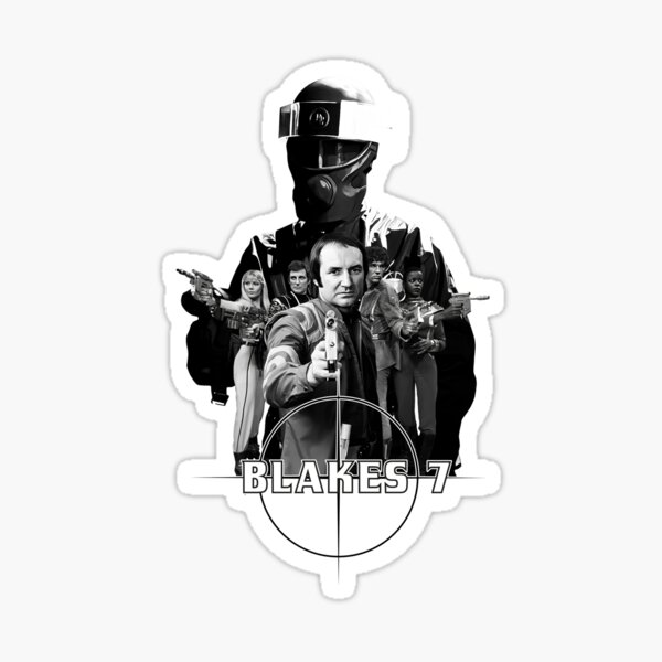 "Blake's 7 - Series 4 - Crew 'Blake'" Sticker for Sale by zenorac7 ...