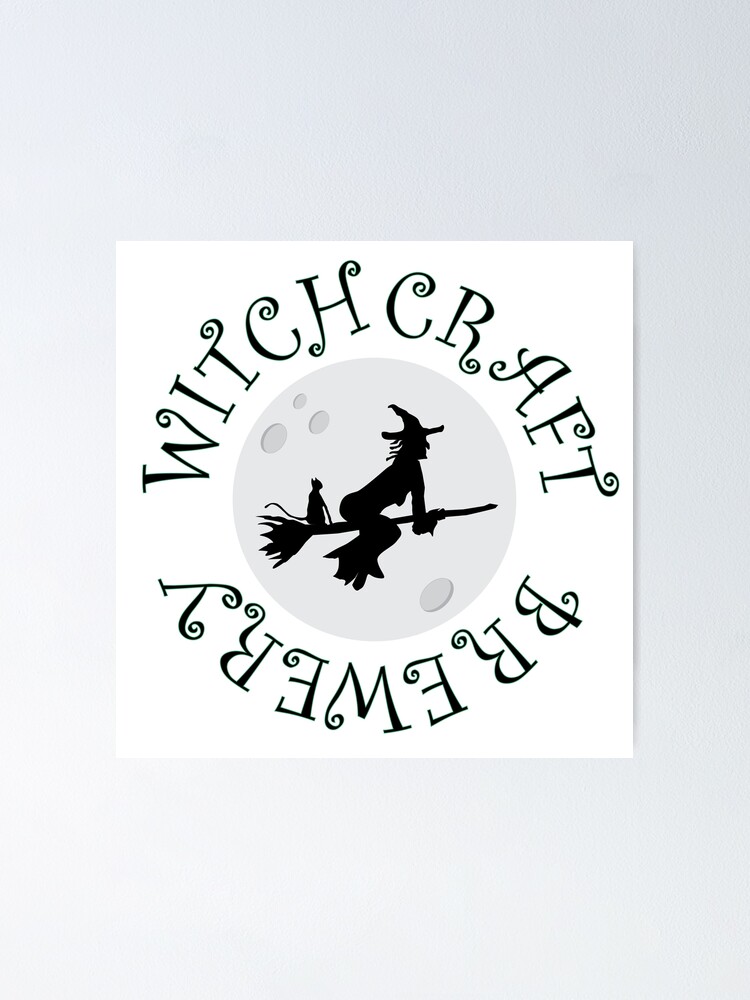 "Witchcraft Brewery Logo" Poster for Sale by skocartwork | Redbubble