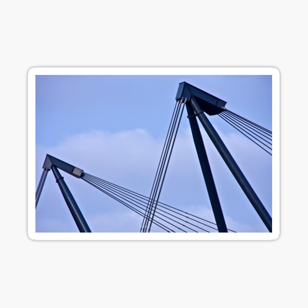 "ETIHAD STADIUM" Sticker by MIKESCOTT | Redbubble