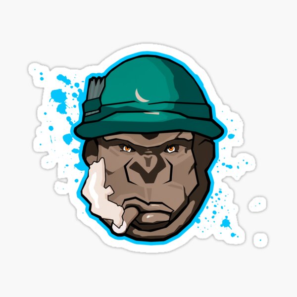 "Guerrilla Warfare" Sticker for Sale by ARTBY3Z | Redbubble