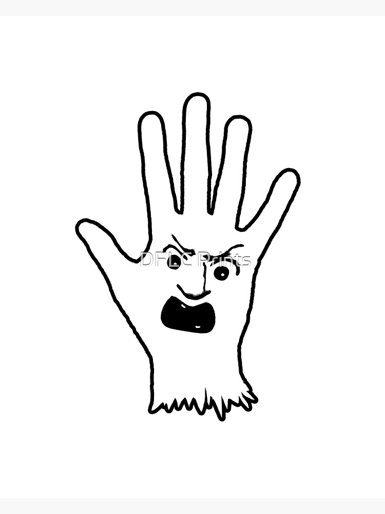 "Angry Theater Mask Drawing" Poster by DFLCreative | Redbubble