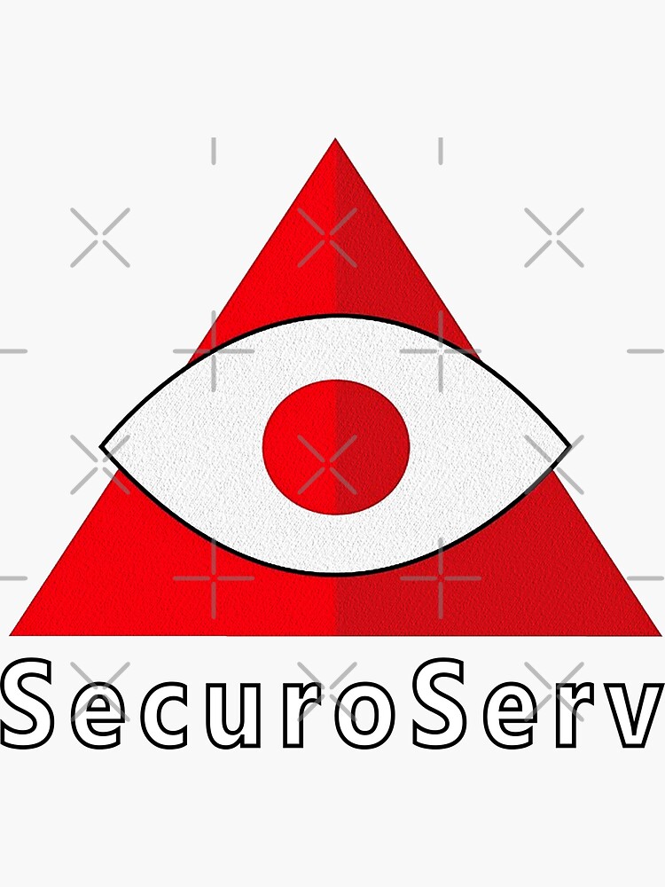 "Securo Serv" Sticker for Sale by Neenybear | Redbubble