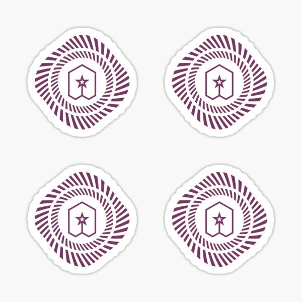 "star logo" Sticker for Sale by miro992 | Redbubble