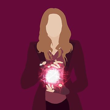 "Red magic Wanda" Sticker for Sale by gofundme | Redbubble