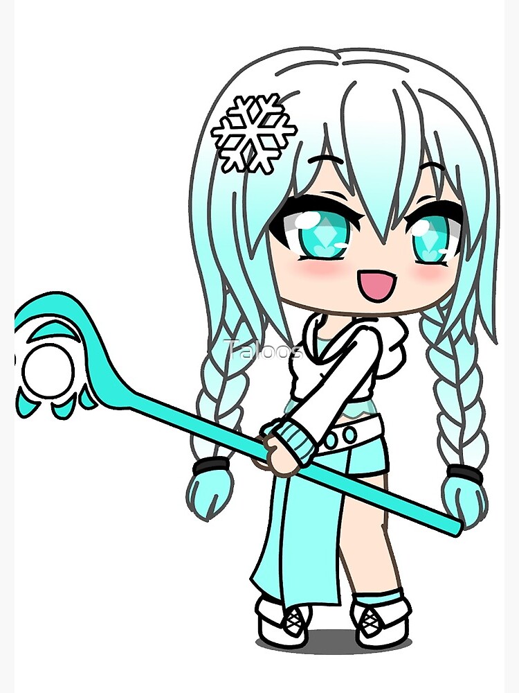 Gacha Life Girl With Cute Glmm Gacha Life Series Spiral Notebook