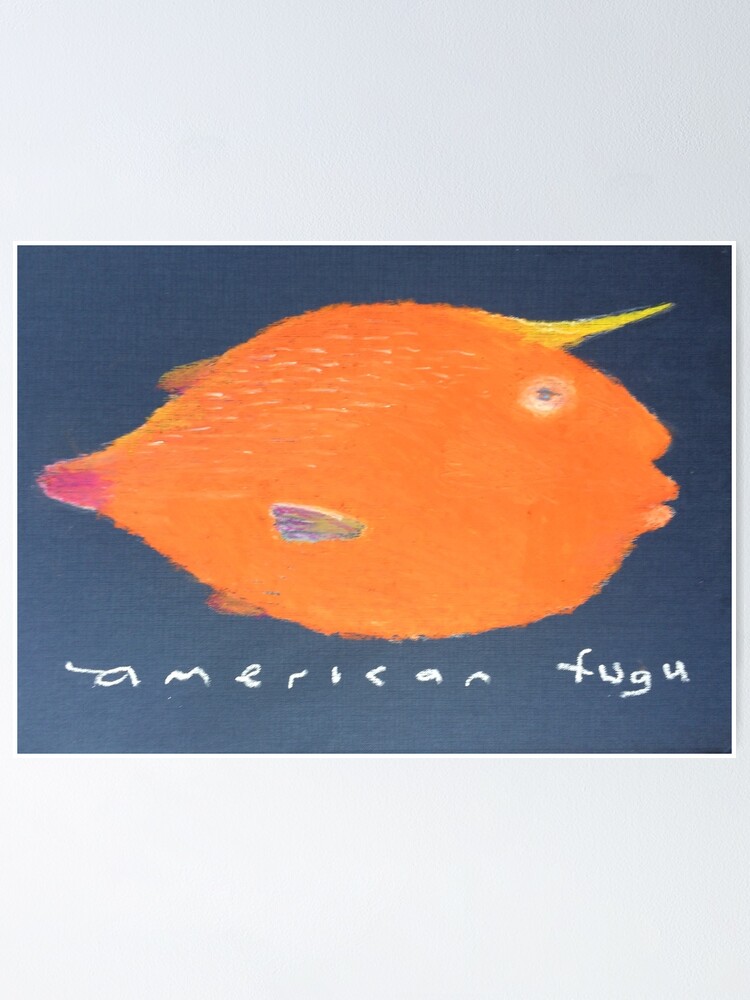 "AMERICAN FUGU" Poster for Sale by ebuoy | Redbubble