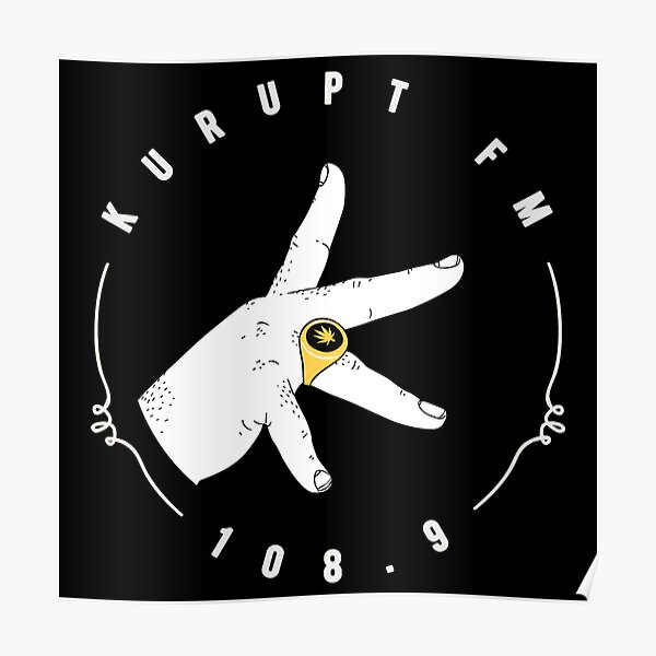 "kurupt" Poster by harolddevana | Redbubble