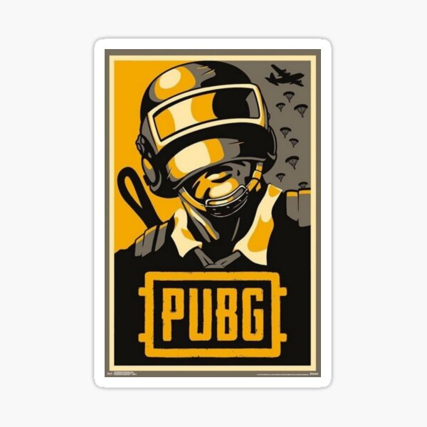 "PUBG LOGO" Sticker for Sale by youssefstore1 | Redbubble