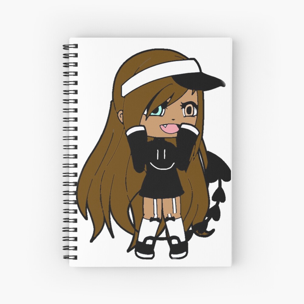 Gacha Life Girl With Cute Glmm Gacha Life Series Spiral Notebook