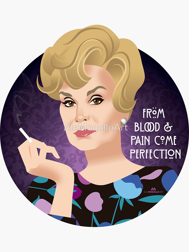 "Perfection" Sticker by AleMogolloArt | Redbubble
