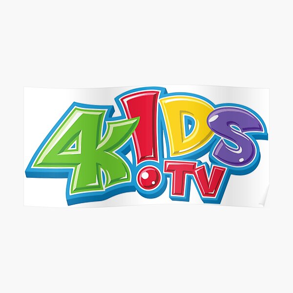 "4kids tv entertainment" Poster by cangurojoe | Redbubble