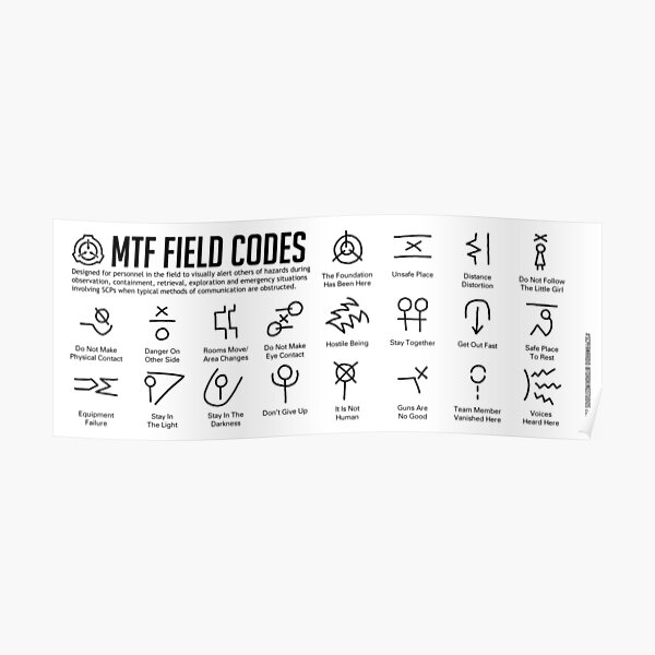 "MTF Field Codes 2021 v01 Mug" Poster by ToadKingStudios | Redbubble