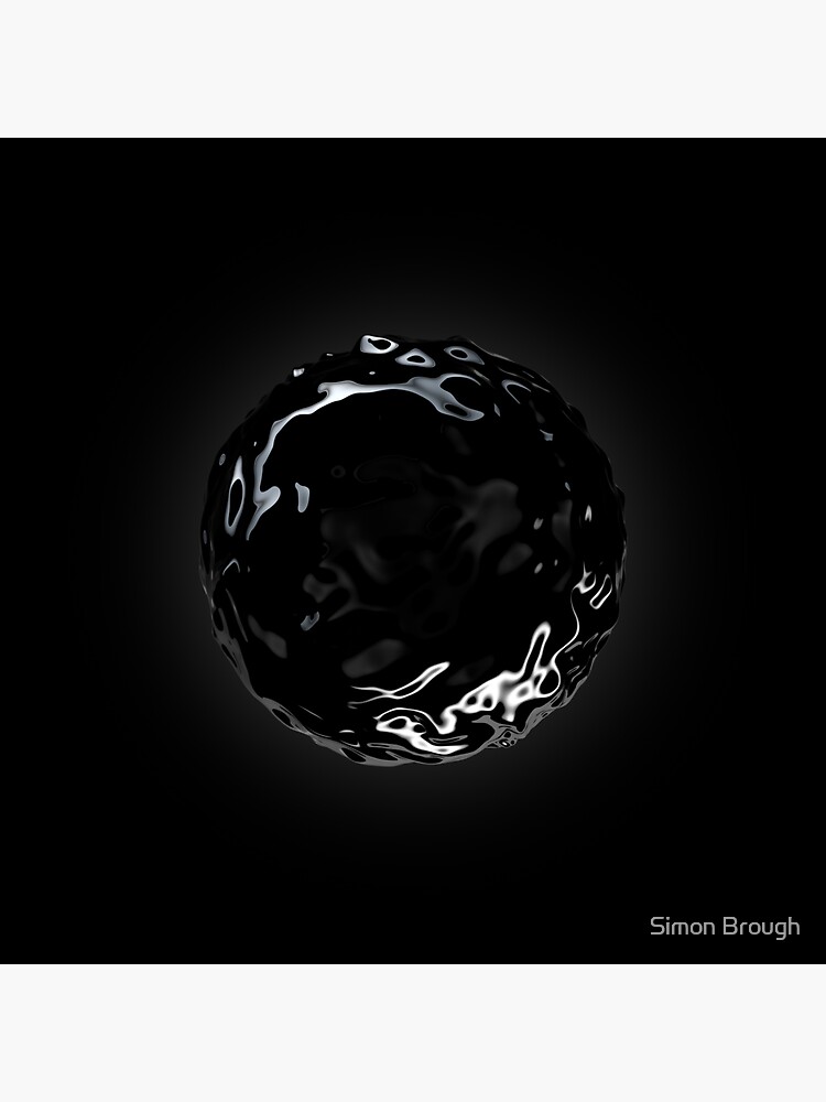 "Dark Matter Sphere - Oil" Sticker for Sale by SpikyHarold | Redbubble