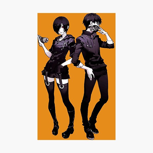 "kaneki ken and friend art" Photographic Print by ebbaosinski | Redbubble