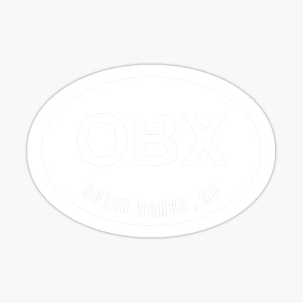 "OBX Outer Banks North Carolina Beach Vacation Souvenir Gift design ...