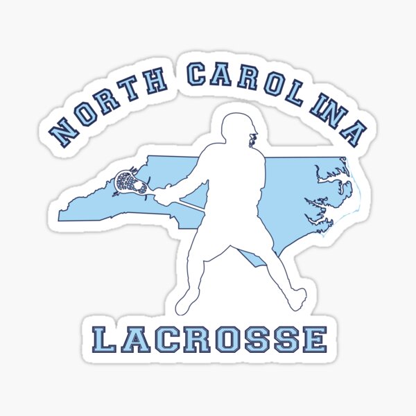 "North Carolina Lacrosse Player The Tarheel State Pride Gift print ...