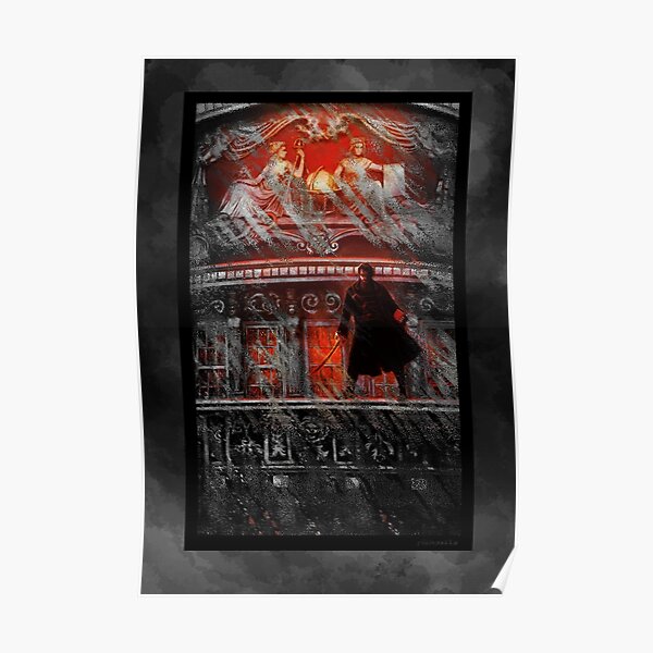 ""STAGE" (with stormy frames)" Poster for Sale by riisinaakka | Redbubble