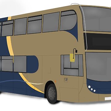 "Stagecoach 'Gold' E400" Sticker for Sale by T-DesignsStore | Redbubble