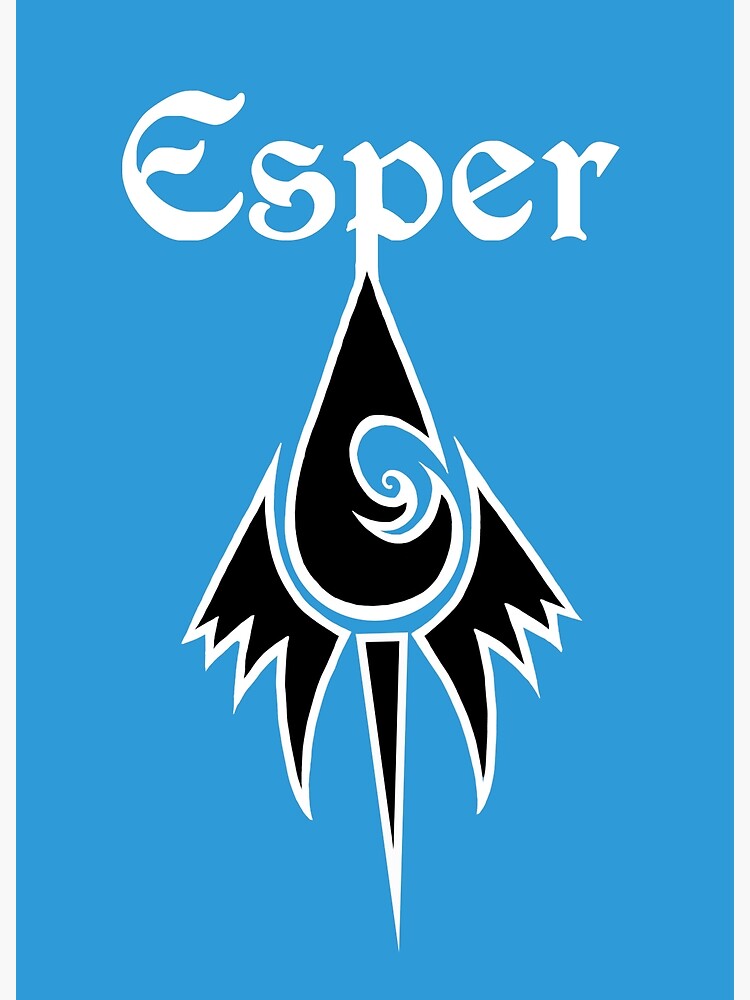 "Esper Symbol" Poster by cochambrator | Redbubble