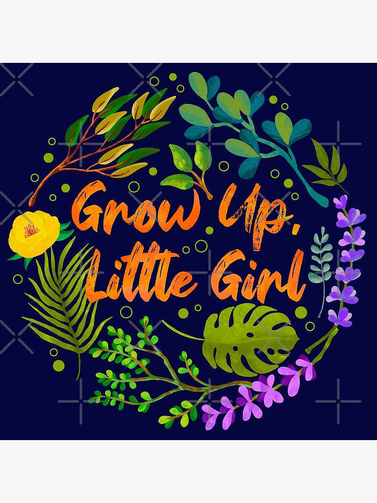 "Grow Up" Poster for Sale by ethnicdrawing | Redbubble