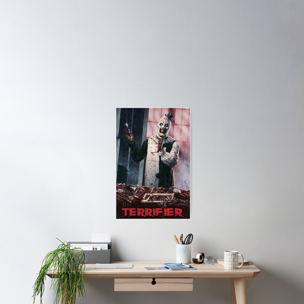 "Terrifier movie horror " Poster for Sale by Printeddesignzz | Redbubble