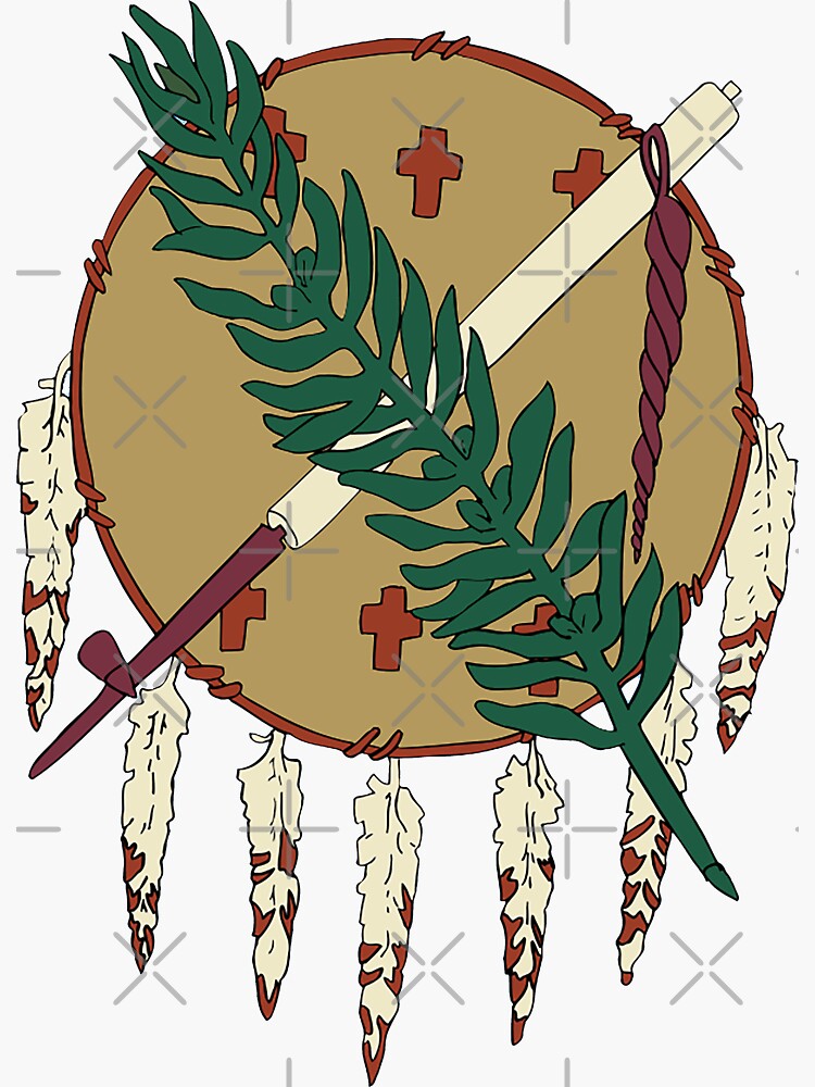 "Oklahoman Shield" Sticker for Sale by umkarasu | Redbubble