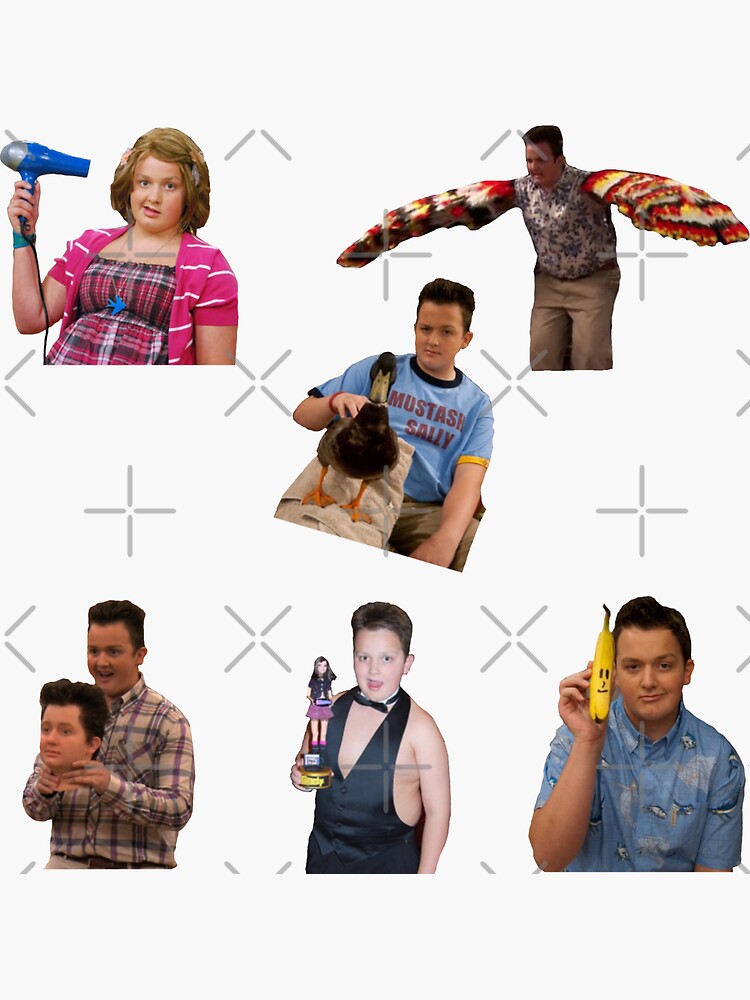 "The Gibby sticker pack" Sticker for Sale by Ashley0615 | Redbubble