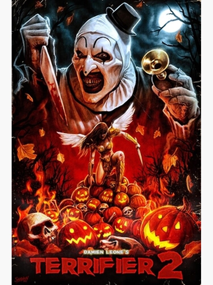 Póster «Póster de película de terror Terrifier 2» de Printeddesignzz ...