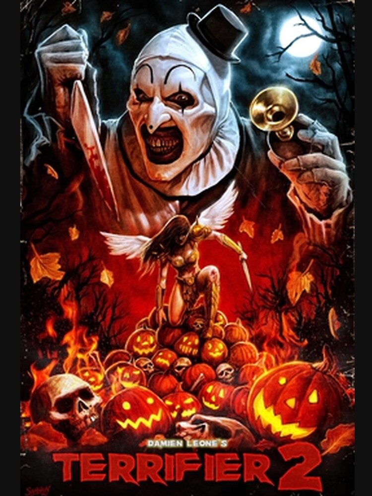 "Terrifier 2 horror movie poster " T-shirt for Sale by Printeddesignzz ...
